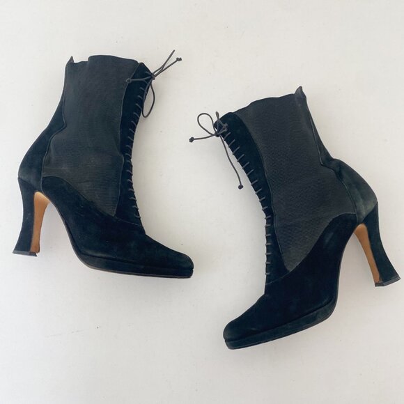 Paco Gil | Shoes | Vintage Paco Gil Boots Shoes Black Witch Witchy ...
